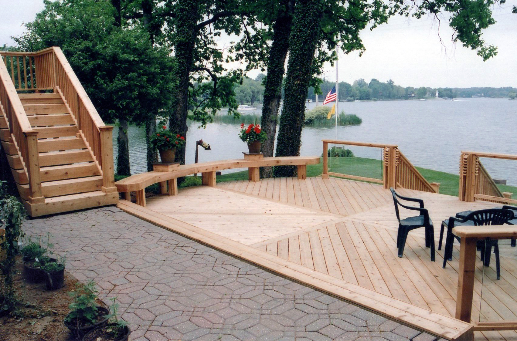 Stairs - Cedar Decks Inc